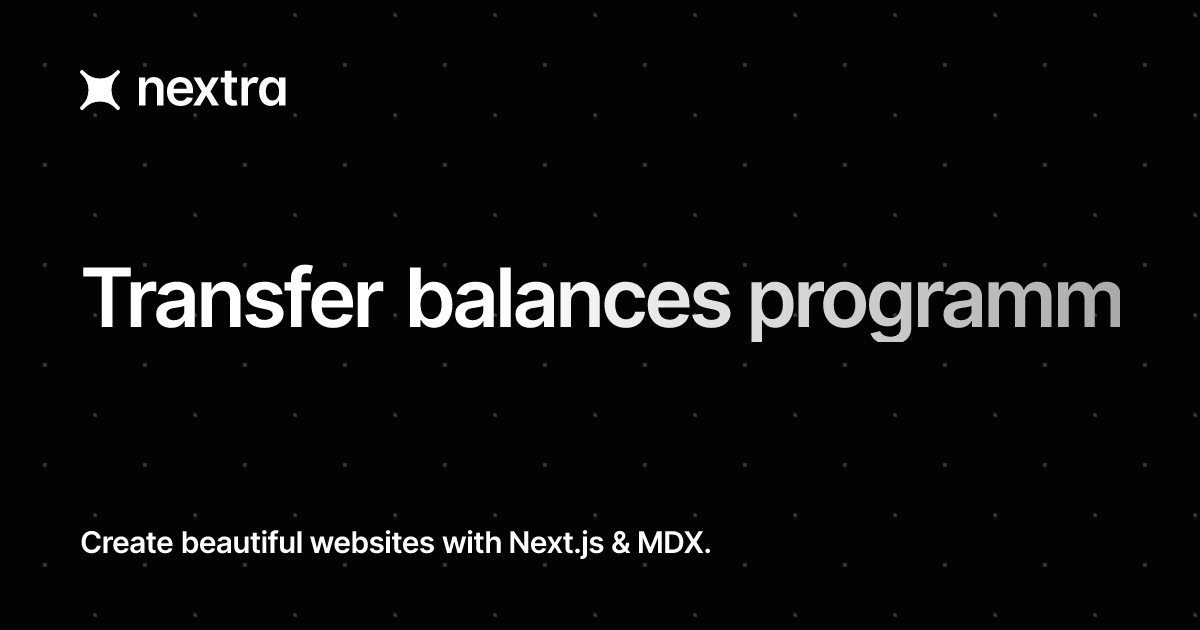 Transfer balances programmatically on Avail DA